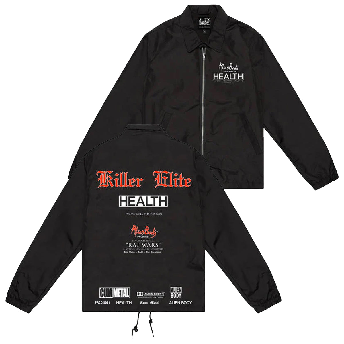 HEALTH x AlienBody WINDBREAKER :: KILLER ELITE VARIANT– Artist First