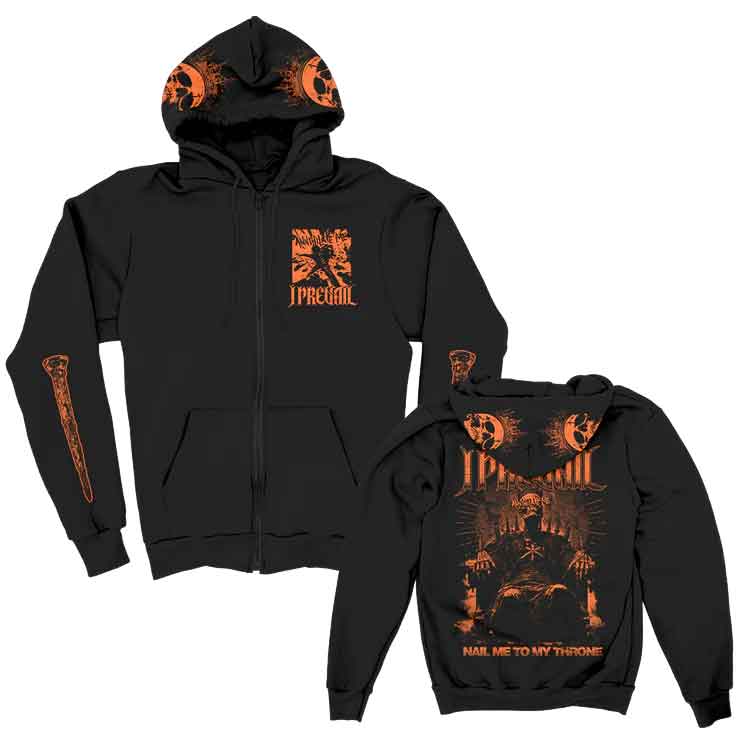 Annihilate Me Zip Up Hoodie (Black) – Artist First