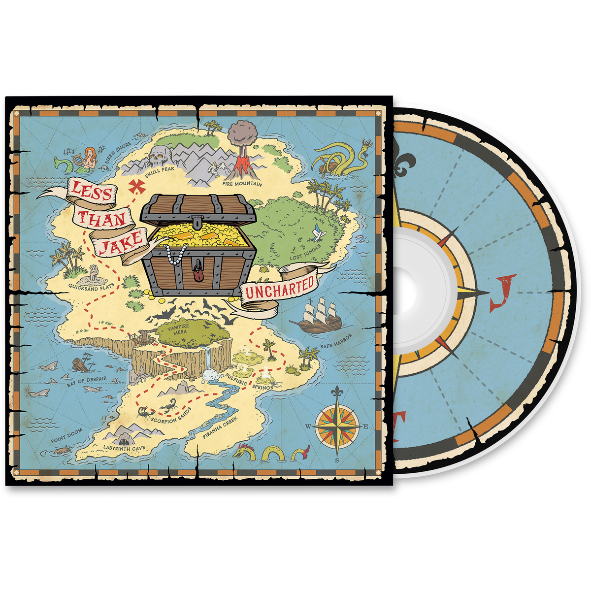 Uncharted EP CD– Artist First