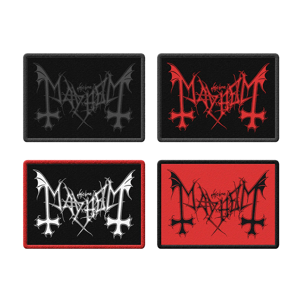 Mayhem Logo Embroidered Patch– Artist First