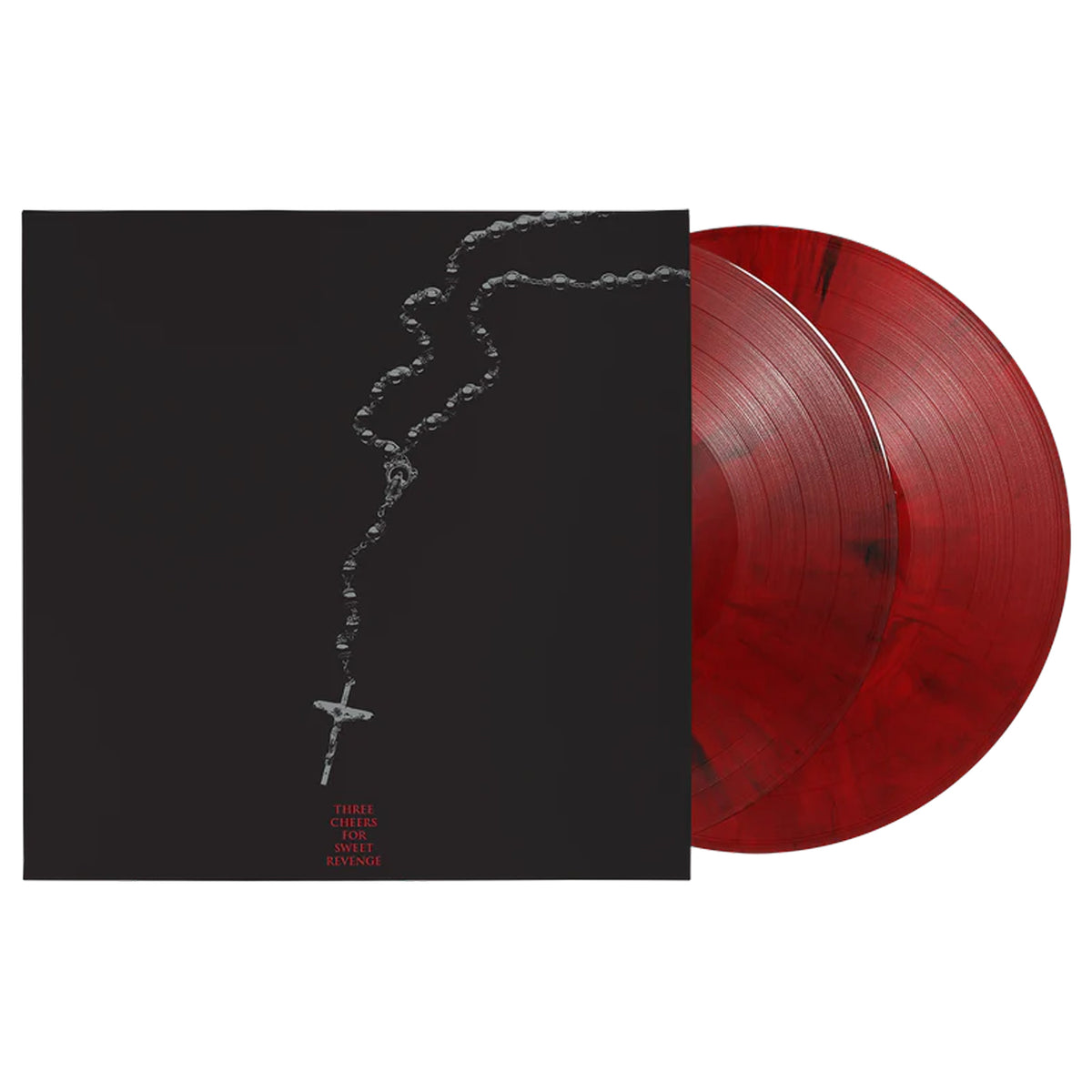 Three Cheers for Sweet Revenge (Deluxe Edition) 2LP (Red & Black Marbl ...