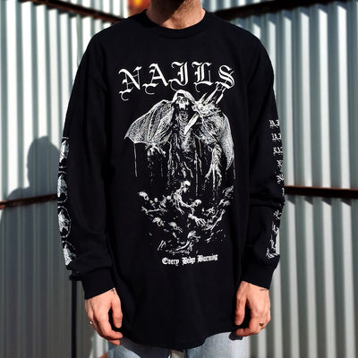 Every Bridge Burning Longsleeve (Black)– Artist First