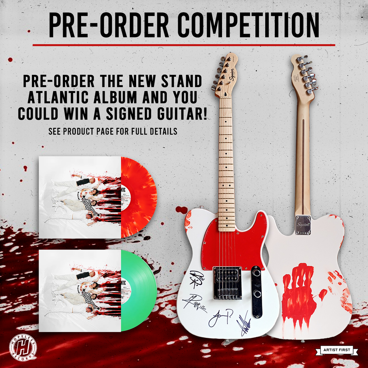 Stand Atlantic - Official Australian Webstore – Artist First