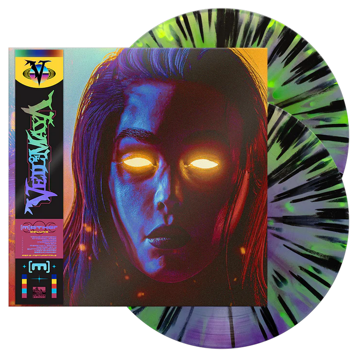 [m]other Deluxe (Sloth) 2LP (Neon Green / Purple Splatter Vinyl ...