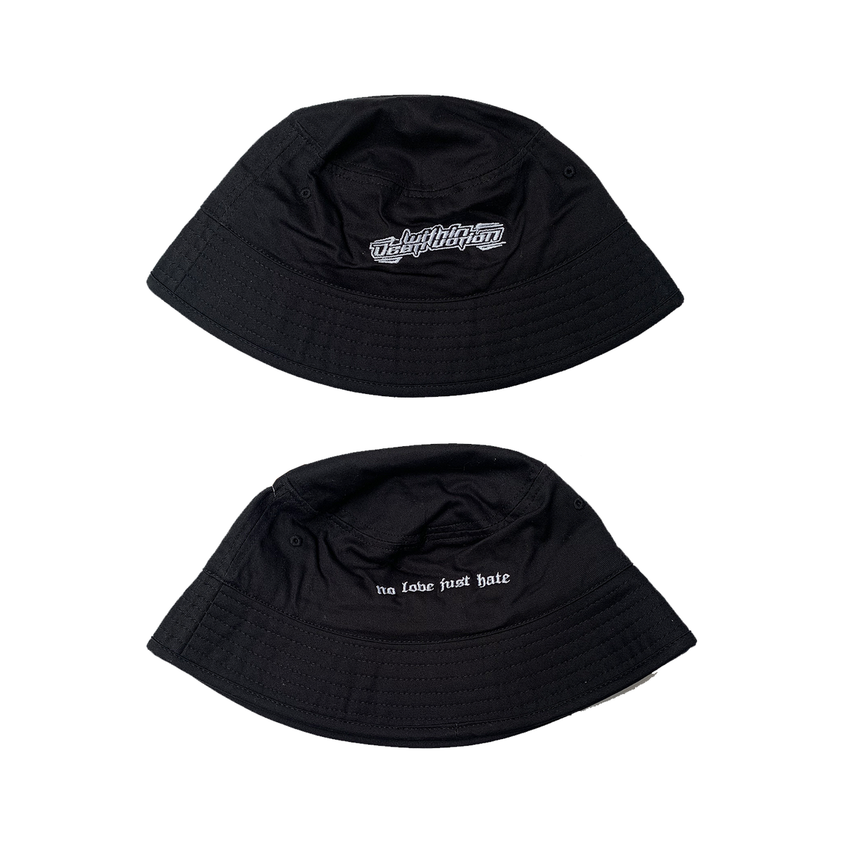 No Love Just Hate Bucket Hat (Black)– Artist First