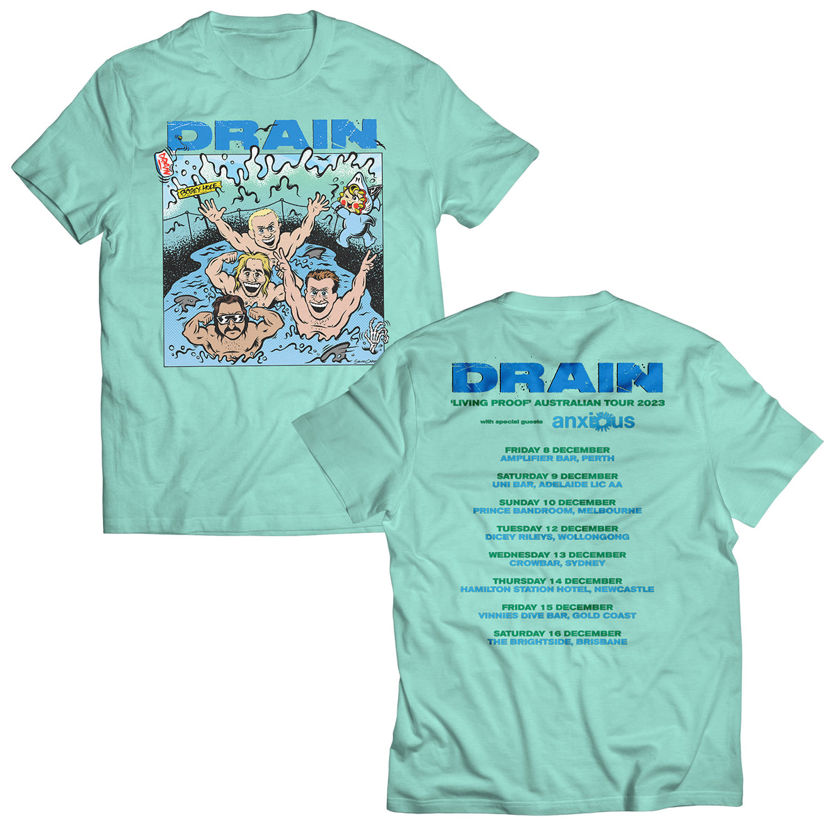 Drain - Official band merchandise, Australian Webstore– Artist First