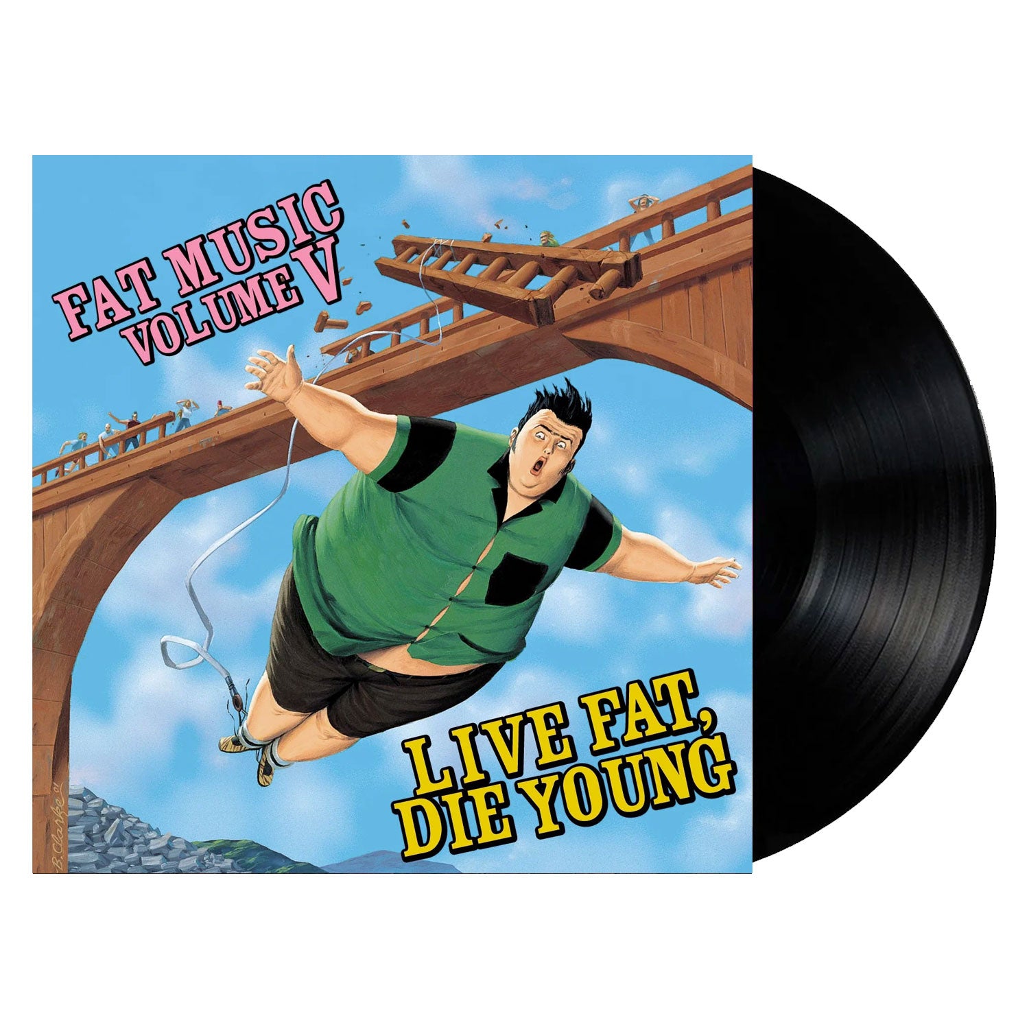 Live Fat, Die Young - Fat Music Vol. 5 LP (Colour Vinyl) – Artist First