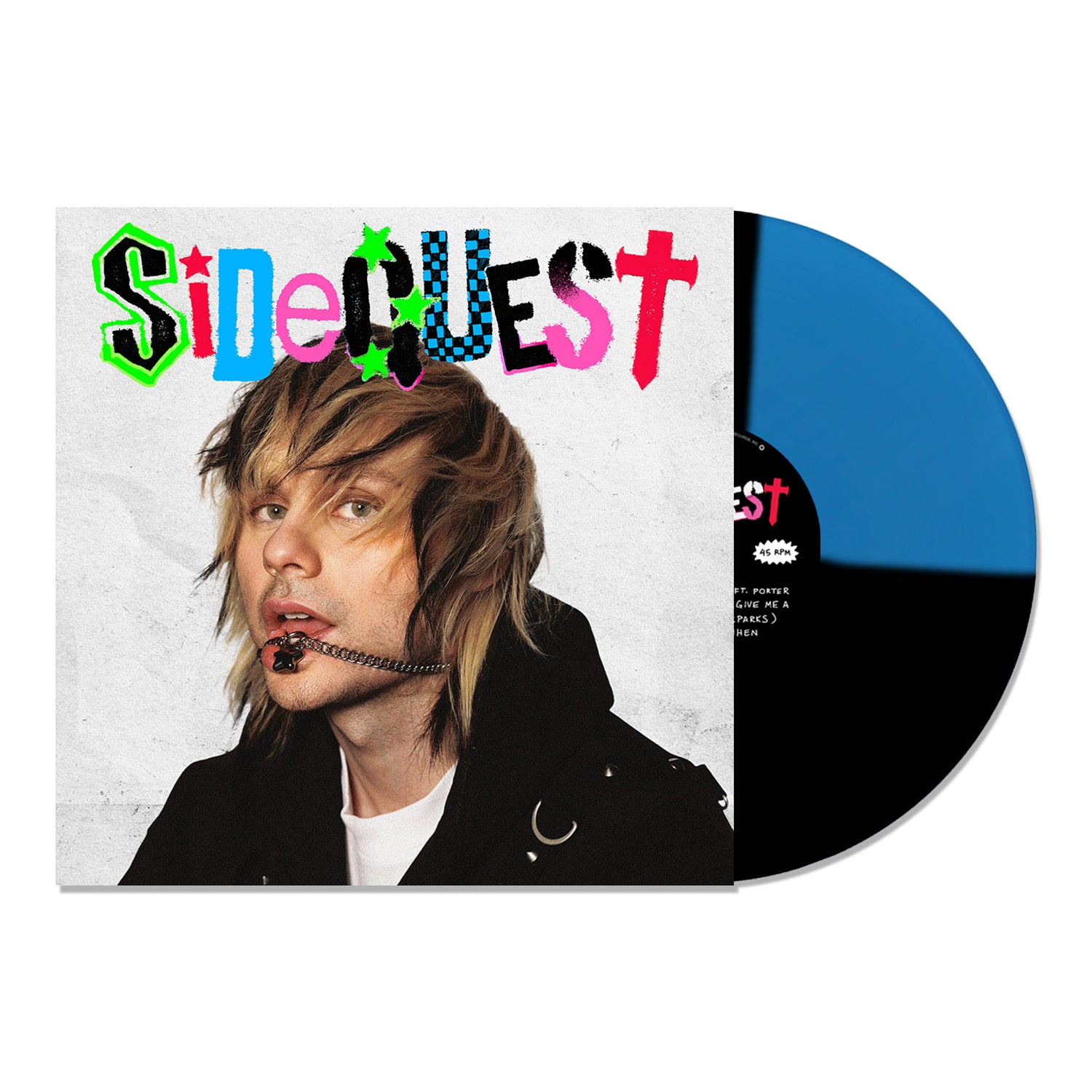 SIDEQUEST LP (Black & Blue Quad Deluxe Vinyl) – Artist First