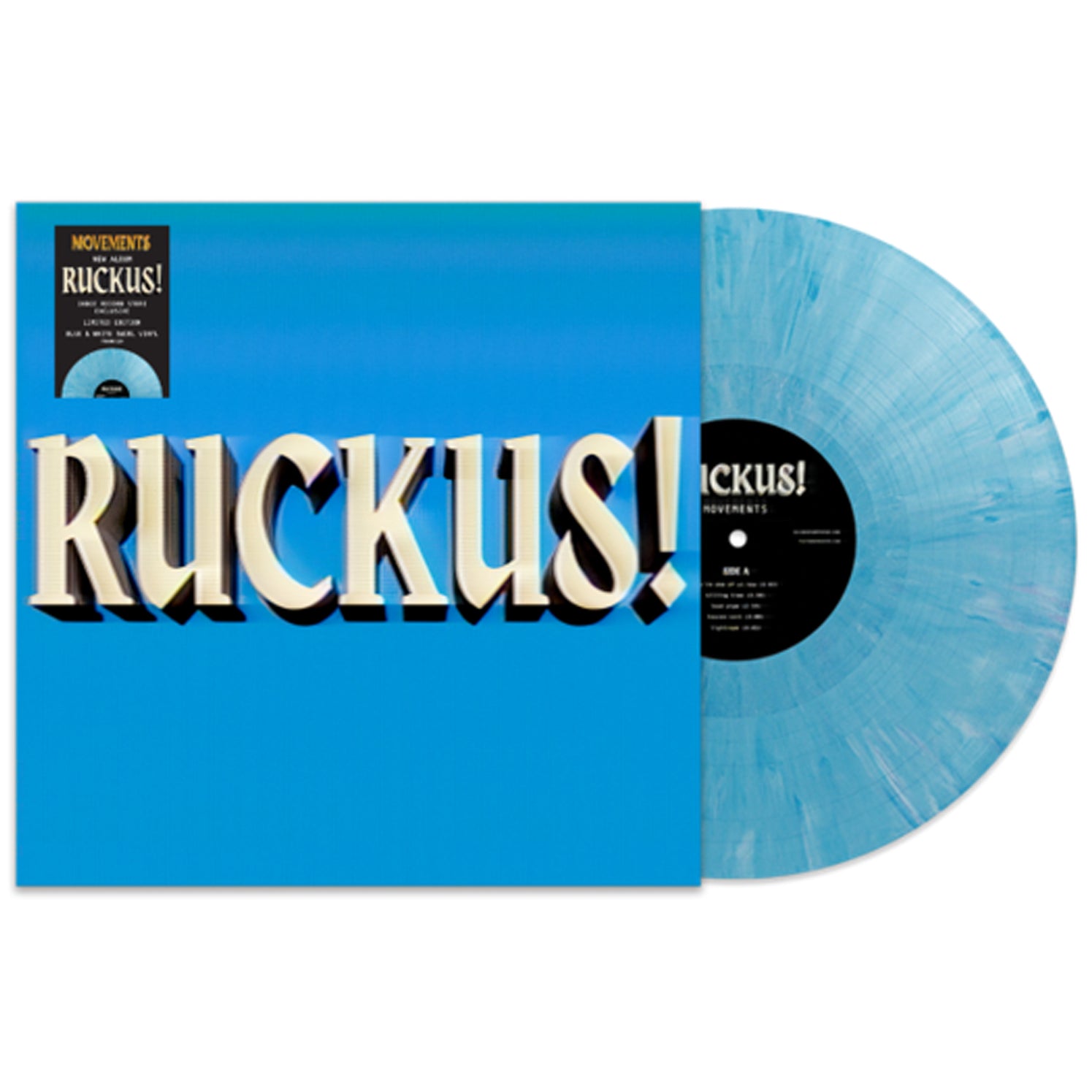RUCKUS! LP (Blue & White Swirl Vinyl)– Artist First