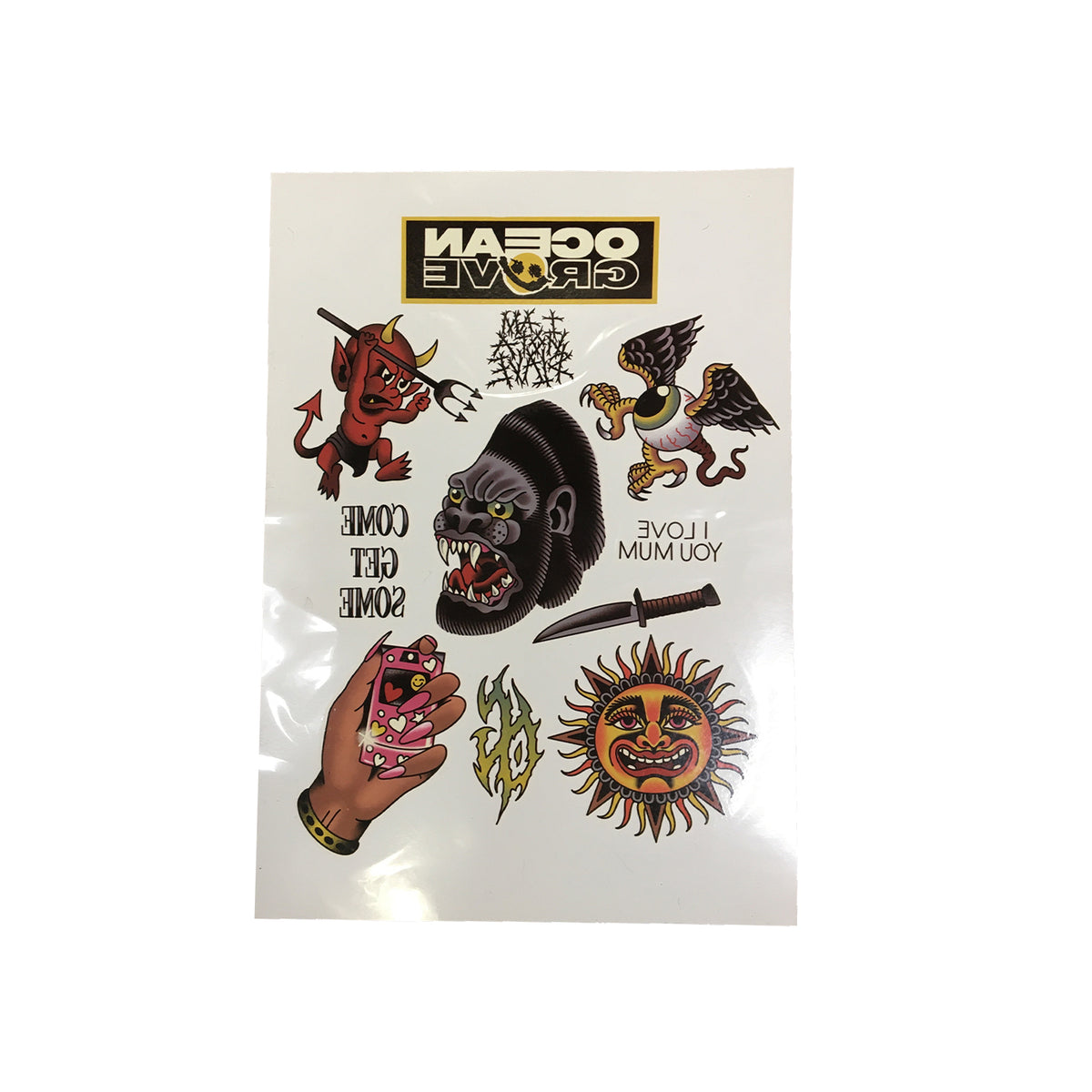 Temporary Tattoo Sheet– Artist First