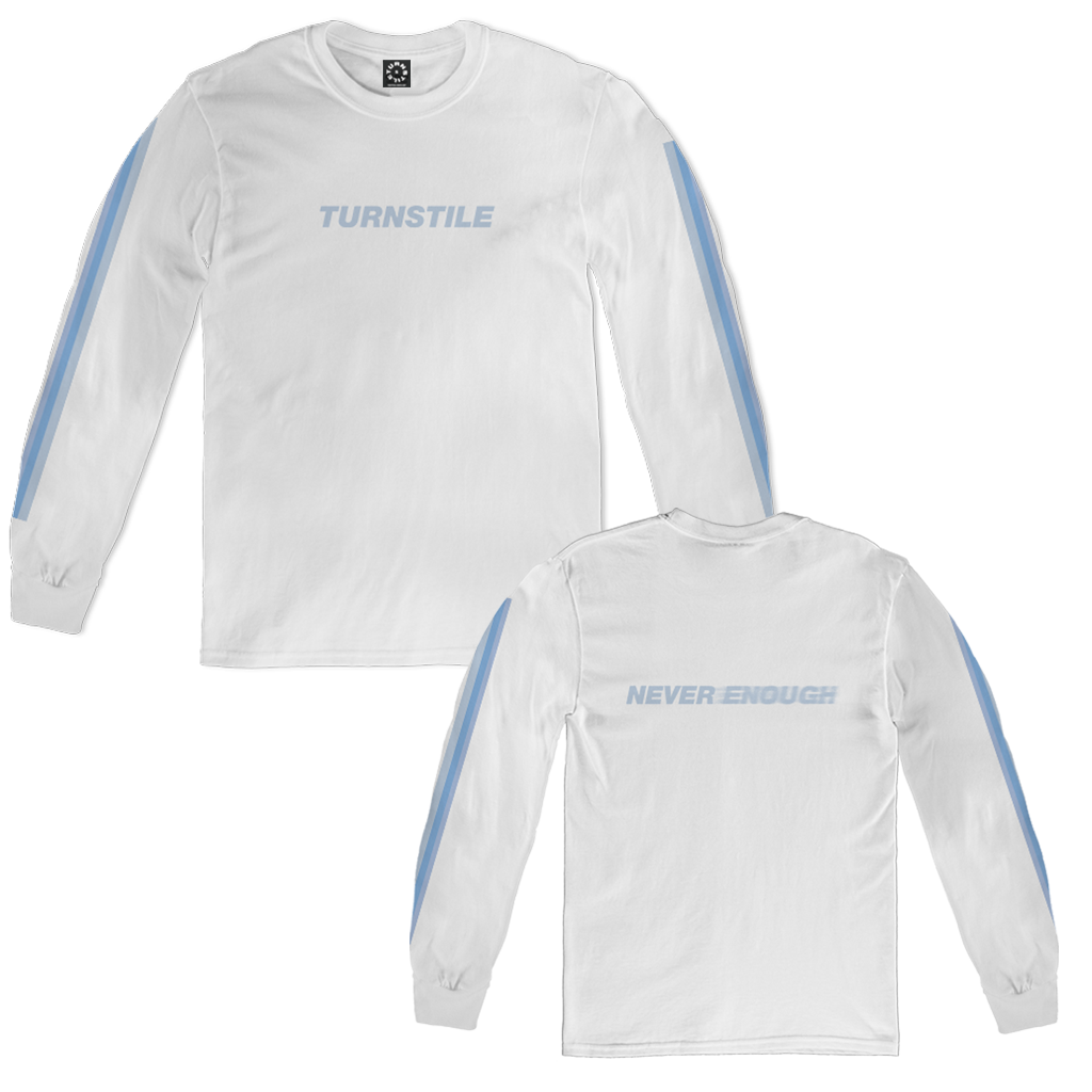 Never Enough Longsleeve (White) – Artist First