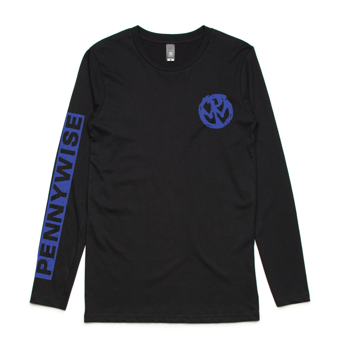 Blue Logo Longsleeve Tee (Black)– Artist First