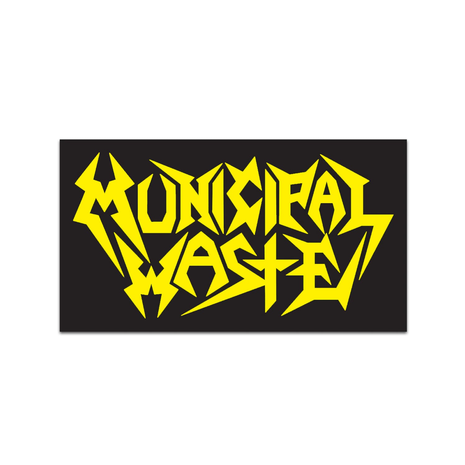 Municipal Waste Logo Sticker– Artist First